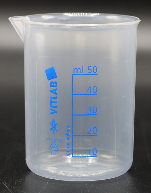 BN-500 – 50 ml Plastic PP Beaker (BN500) – NC Labs Products
