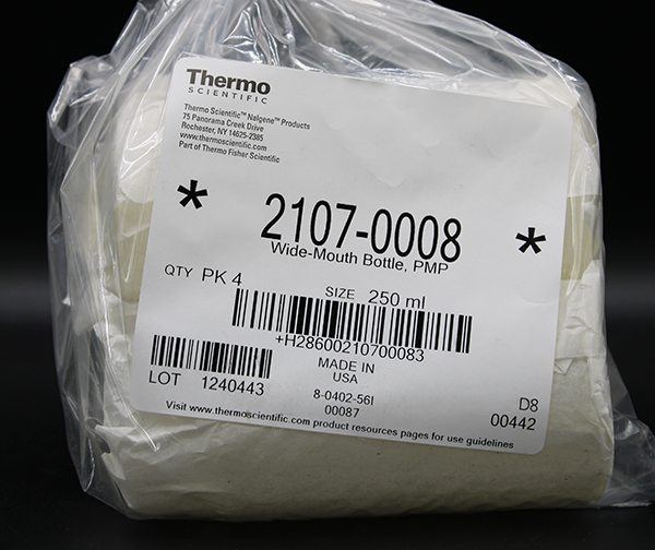 BN-721 – 250 ml Clear Wide-Mouth Round PMP Bottle (BN721) – NC Labs ...